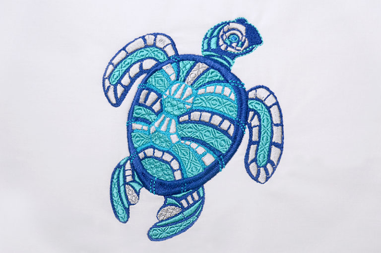Blue Turtle 1 | Hatch Free Designs