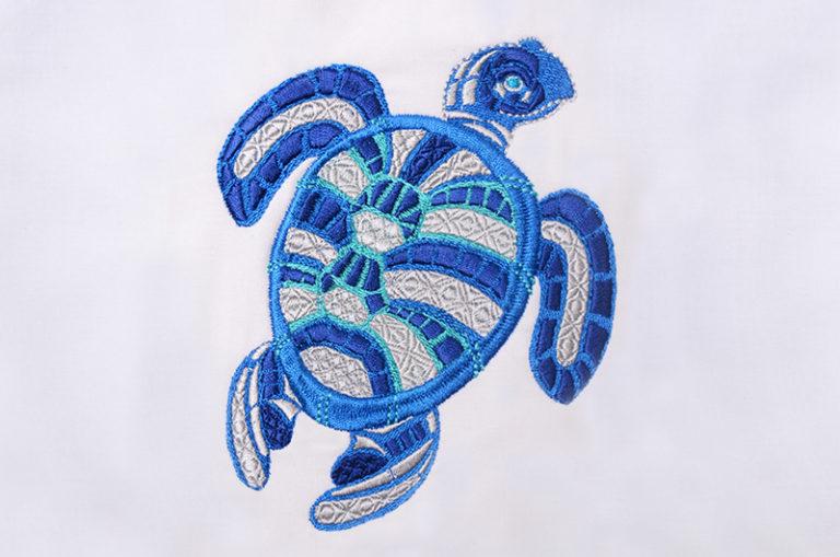 Blue Turtle 1 | Hatch Free Designs
