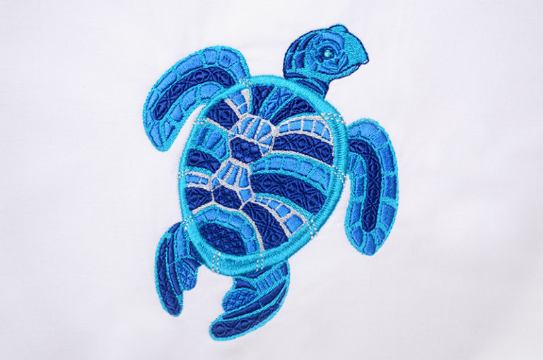 Blue Turtle 1 | Hatch Free Designs