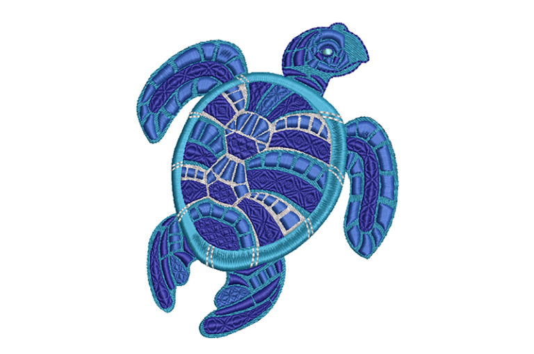 turtle_free_design_darkblue_2 | Hatch Free Designs