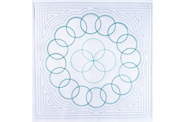 Fills, Thrills & Outlines Quilt Block | Hatch Free Designs