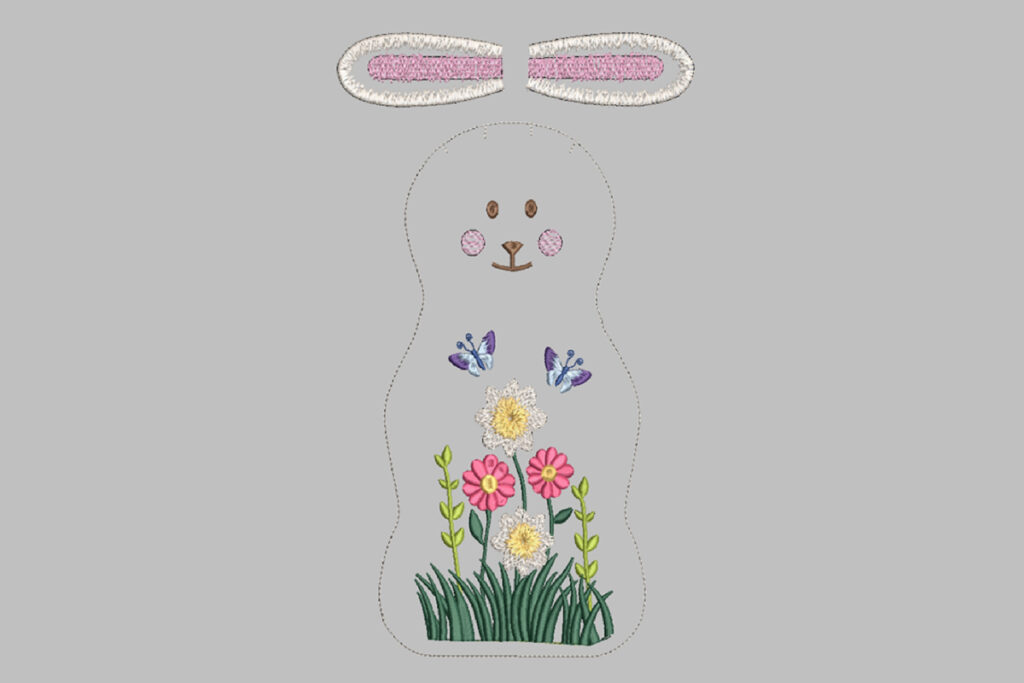 Easter Bunny ITH | Hatch Free Designs