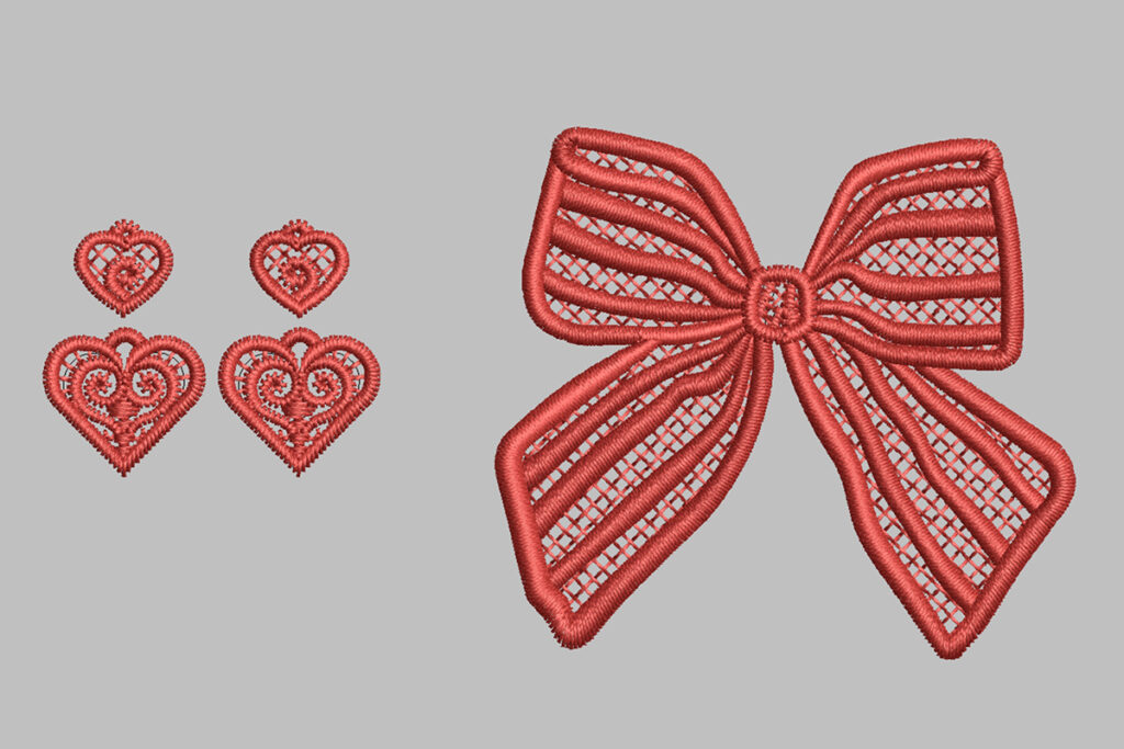 Free Standing Lace Jewelry | Hatch Free Designs