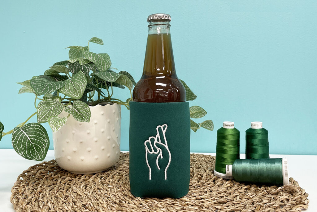 St Patrick’s Beer Stubby | Hatch Free Designs